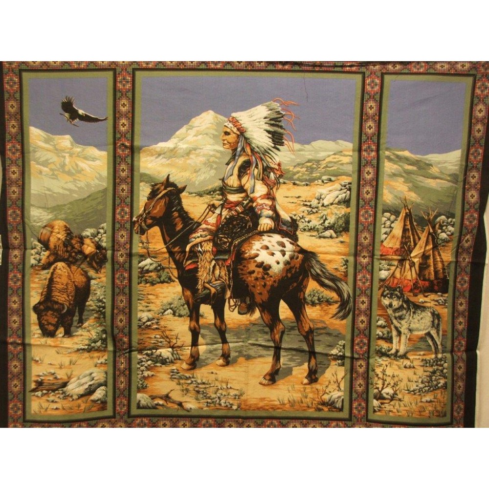 Native American - Beaded Edges